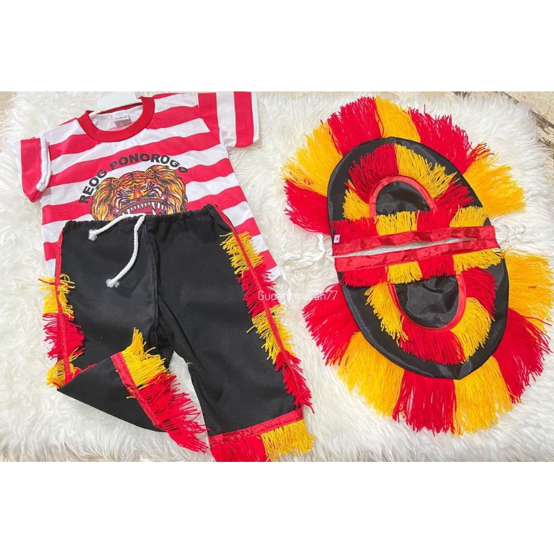 Jual SETELAN BAJU REOG + EMBONG ANAK SETELAN KAOS REOG ANAK SETELAN ...