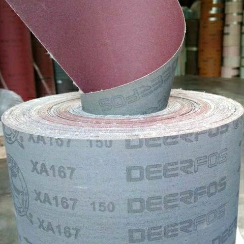 Jual HAMPLAS ROLL AMPLAS ROL 50 METER /KAIN KAKU/DEERFOS / GRIT #60 ...