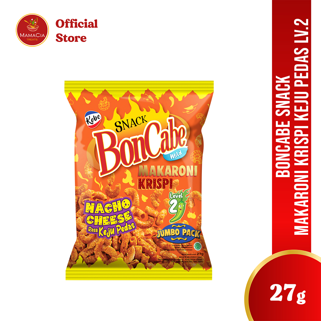 Jual Kobe Boncabe Snack Makaroni Krispi 27 gr sachet | Shopee Indonesia