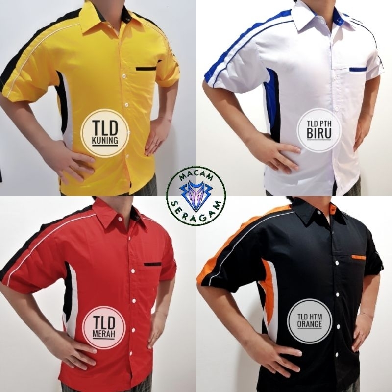 Jual ENZINO kemeja kerja baju seragam tangan pendek baju komunitas baju ...