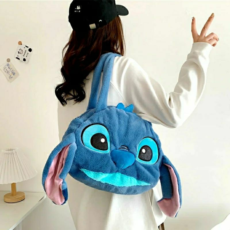 Jual Tas Disney Stitch Bag Bahu Lilostitch Face | Shopee Indonesia