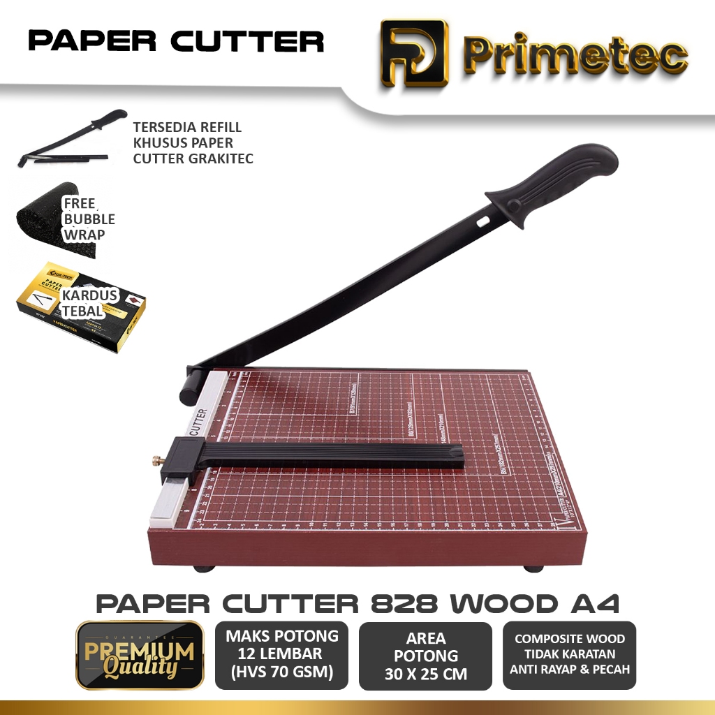 Jual Paper Cutter A4 ( Alat Potong / Mesin Pemotong Kertas HVS, Sticker ...