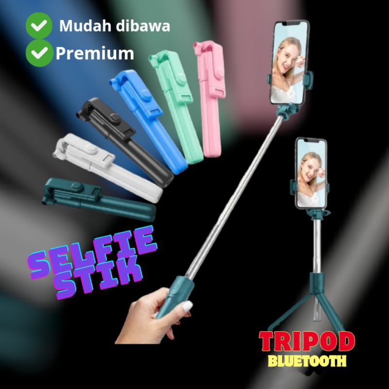 Jual Tongsis Remote Bluetooth Tongsis Tripod Bluetooth R1 3in1 Remote ...