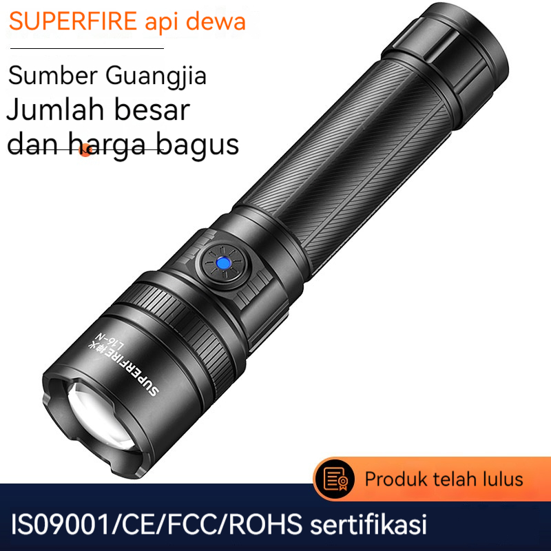Jual Senter pemotretan jarak jauh yang kuat / senter pertahanan diri ...