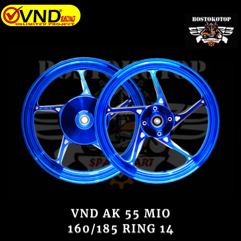 Jual VND Racing Velg Pelg Model Enkei X1R Taka Tipe AK 55 Mio Sporty Mio J Mio Old Fino 115 Soul ...