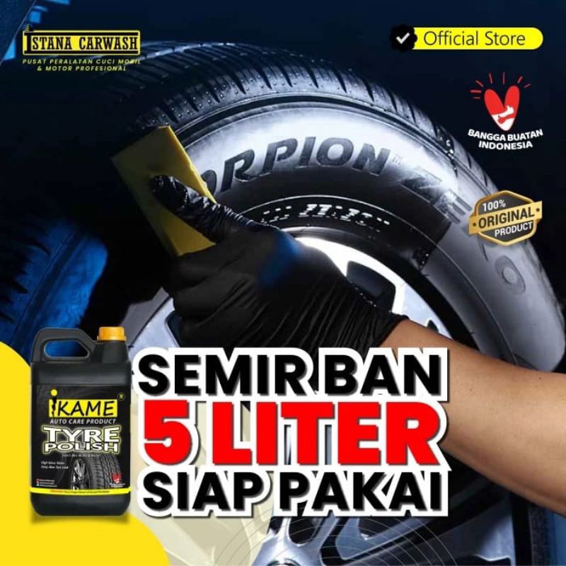 Jual Semir Ban Motor Dan Mobil Jerigen 5 Liter Siap pakai (Ekonomis ...