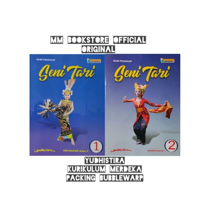 Jual BUKU SENI TARI SMA KELAS 10 11 12 YUDHISTIRA KURIKULUM MERDEKA | Shopee Indonesia