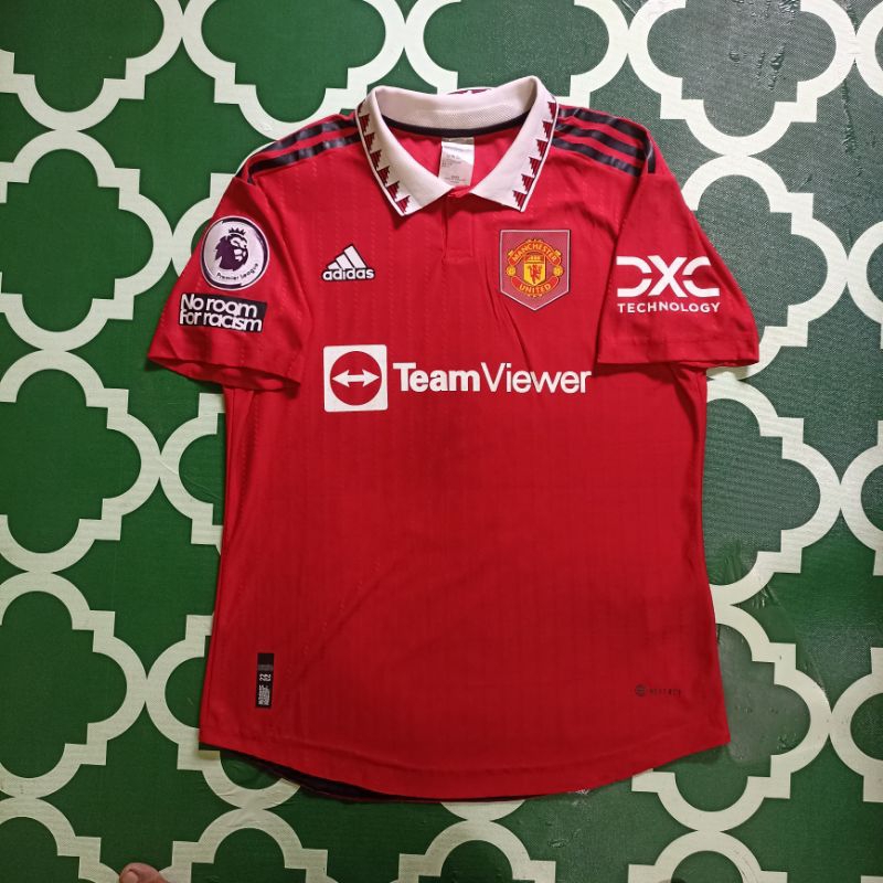 Jual Jersey Manchester United Home 2023 Original Full patch + Nameset ...