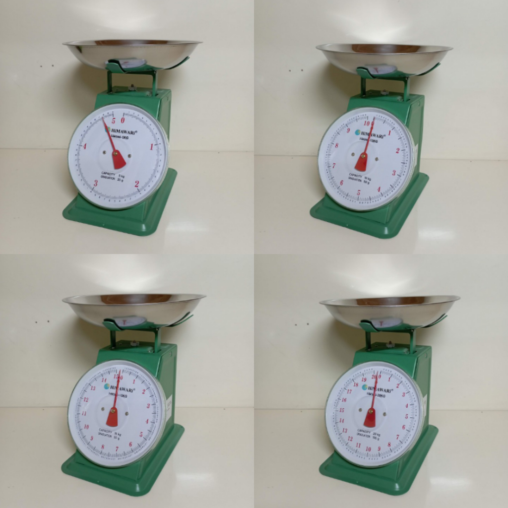 Jual Timbangan Duduk Besi Buah Manual Himawari 5KG | 10KG | 15KG | 20KG | Shopee Indonesia
