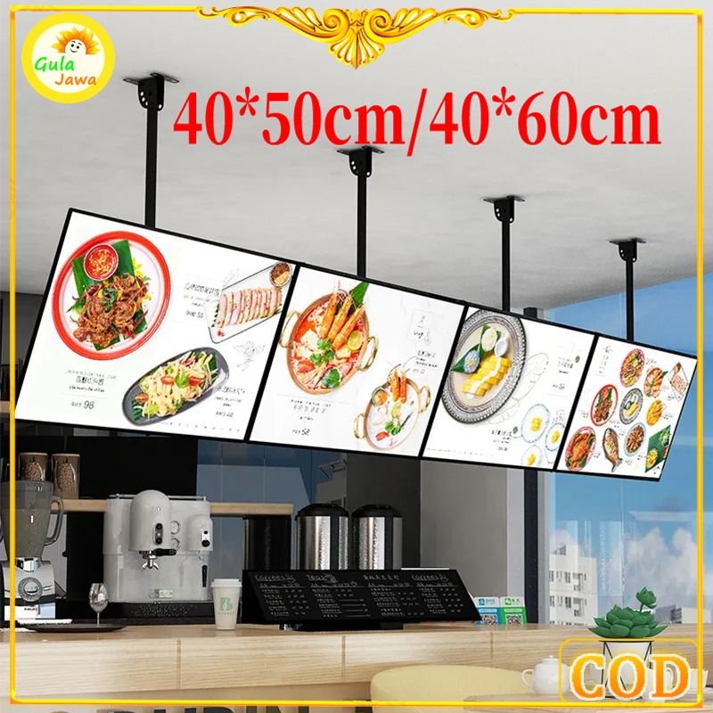 Jual LED Menu Board/Menu Display Light Box /LED Display Sign Board ...