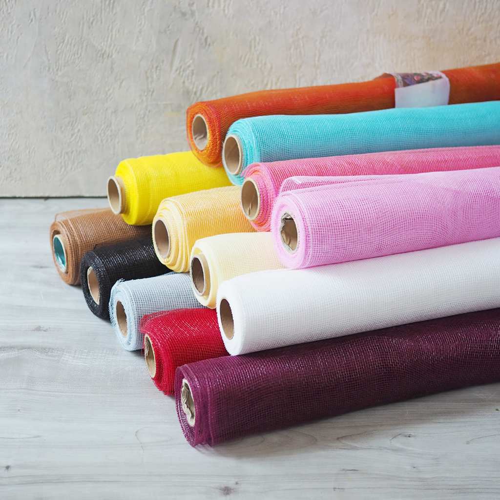 Jual Polynet Mesh (1 Roll)/ Flower Wrap/ Polynet Pembungkus Buket Bunga ...