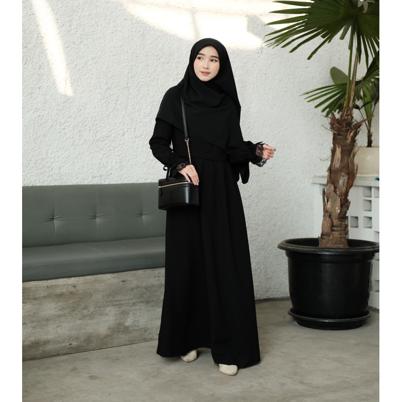 Jual GAMIS KHANSA by SABRINA - BAHAN YORIS PREMIUM TANGAN RENDA BUSUI ...