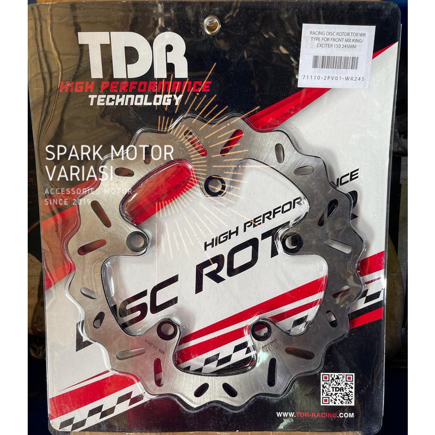 Jual Racing Disc Rotor Front / Piringan Cakram Depan, Belakang TDR MX ...