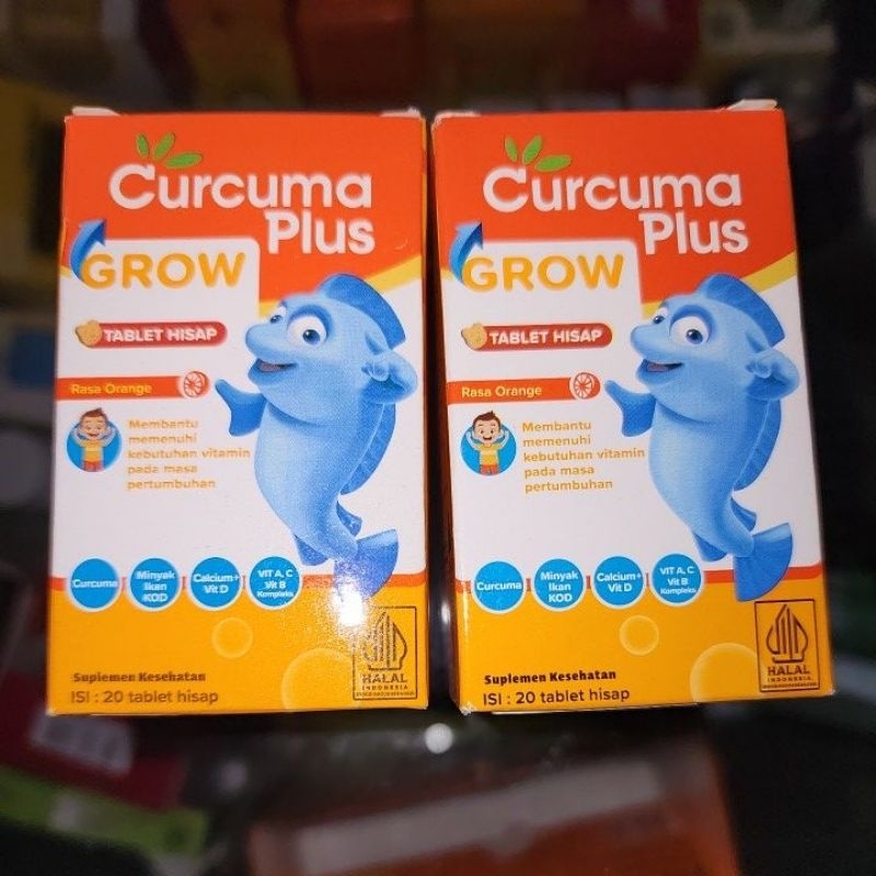 Jual Curcuma Plus Grow tablet hisap Go Talz Permen Vitamin untuk Anak ...