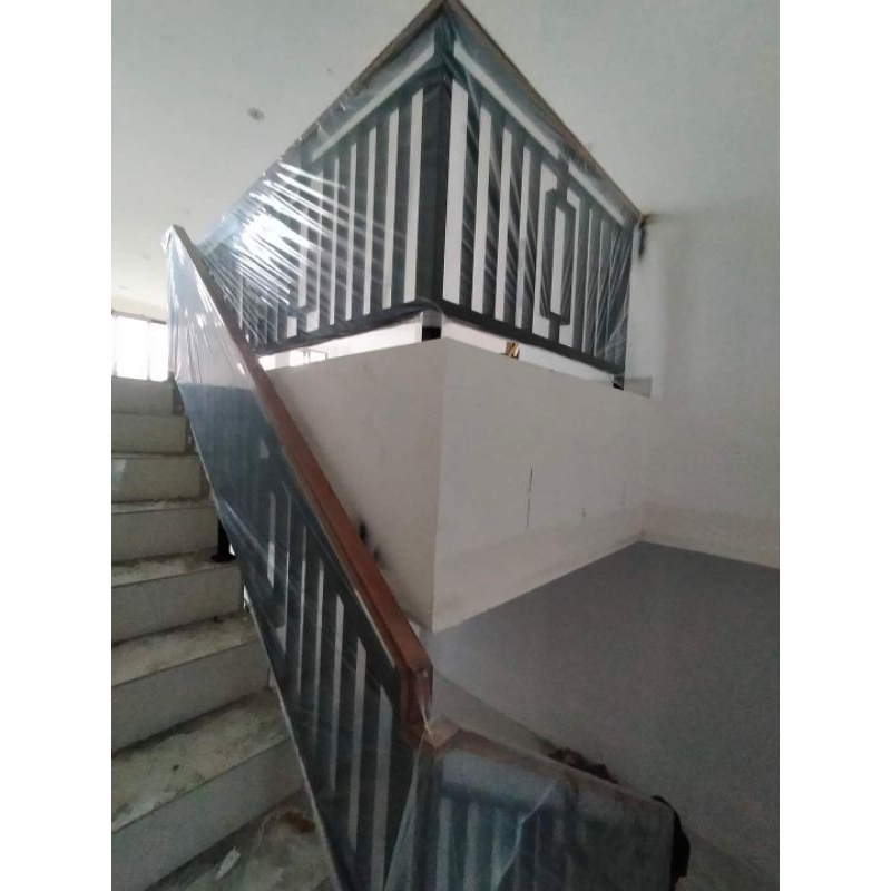 Jual railing tangga pagar tangga besi kayu | Shopee Indonesia