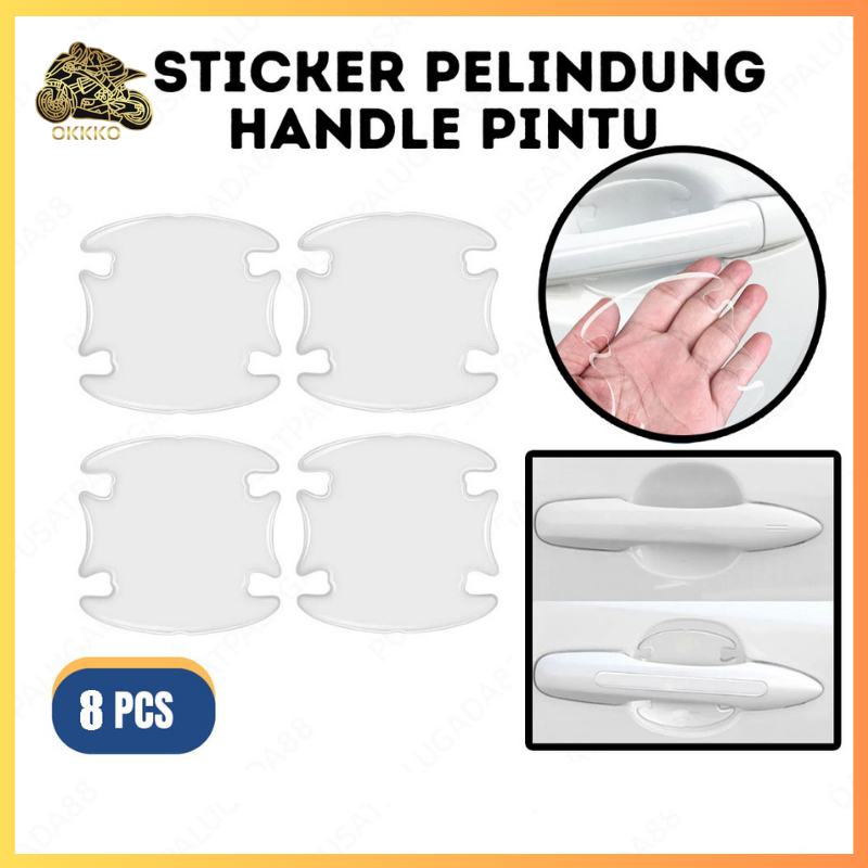 Jual Stiker Pelindung Handle Mobil Transparan Pelindung Handle Pintu ...