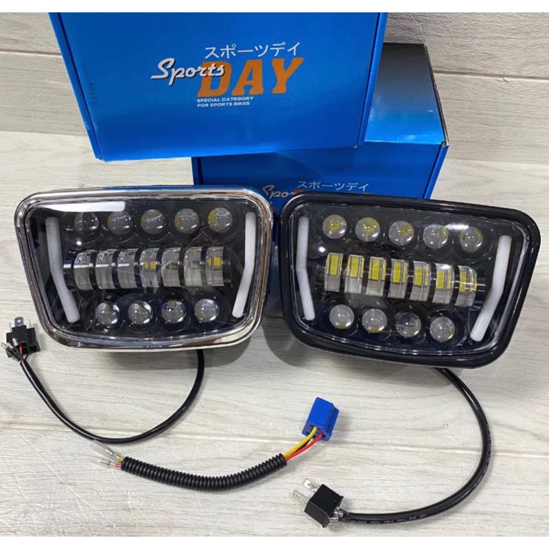 Jual LAMPU DEPAN OVAL RX KING 10 LED DAYMAKER SPORTS DAY | Shopee Indonesia