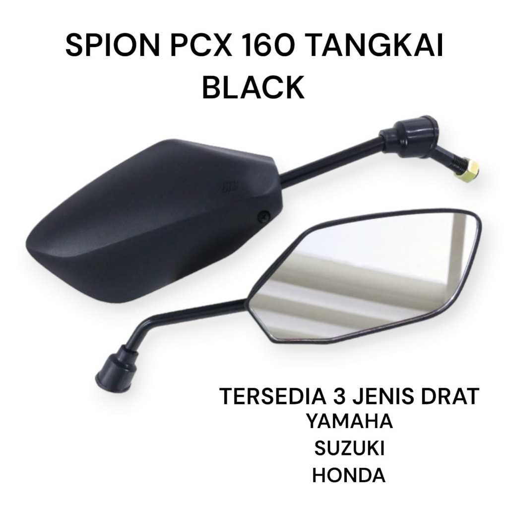 Jual spion standar pcx 160 pcx 150 pcx cbu satu set kanan kiri kaca ...