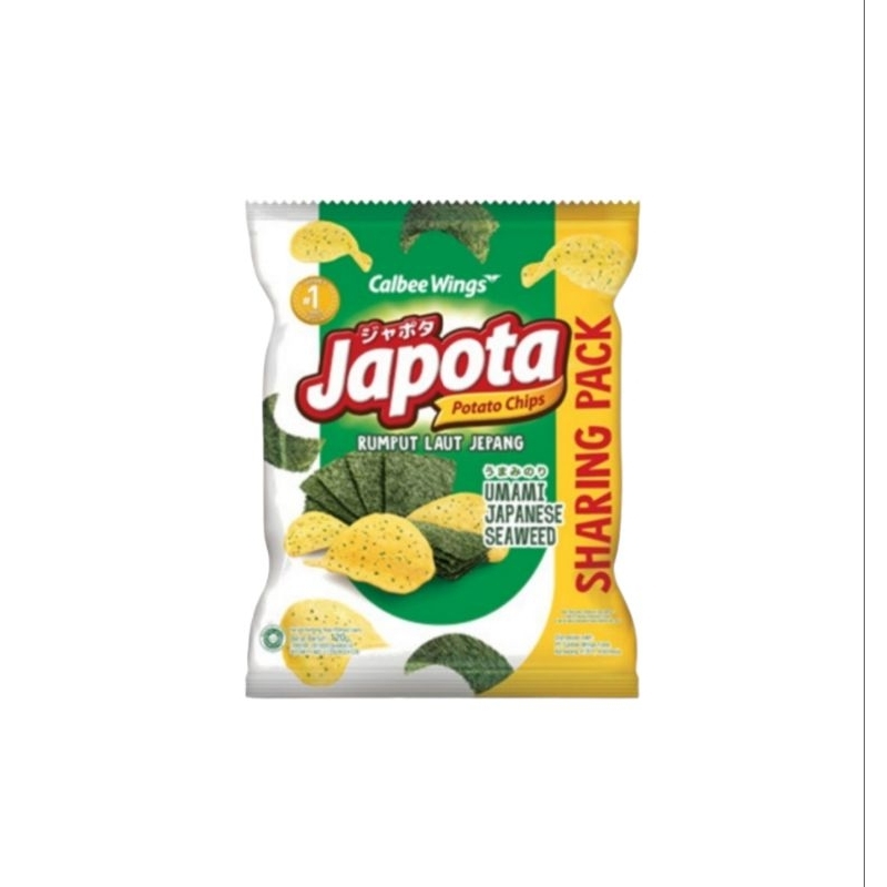 Jual Japota Keripik Kentang Rumput Laut 120g Jepang Umami Japanese ...