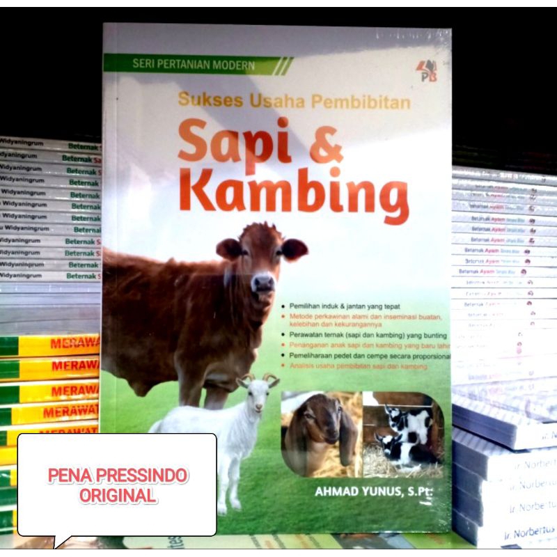 Jual BUKU SUKSES USAHA PEMBIBITAN SAPI DAN KAMBING - AHMAD YUNUS ...