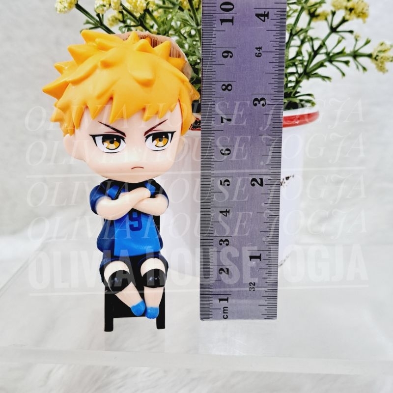 Jual Action Figure Anime Blue Lock Chair Cake Topper Satuan Figurin ...