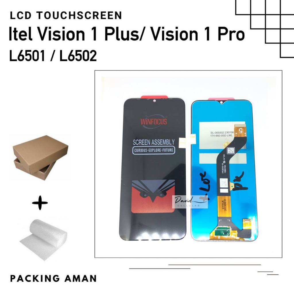 Jual LCD TOUCHSCREEN ITEL VISION 1 PLUS / VISION 1 PRO L6501 L6502 ...