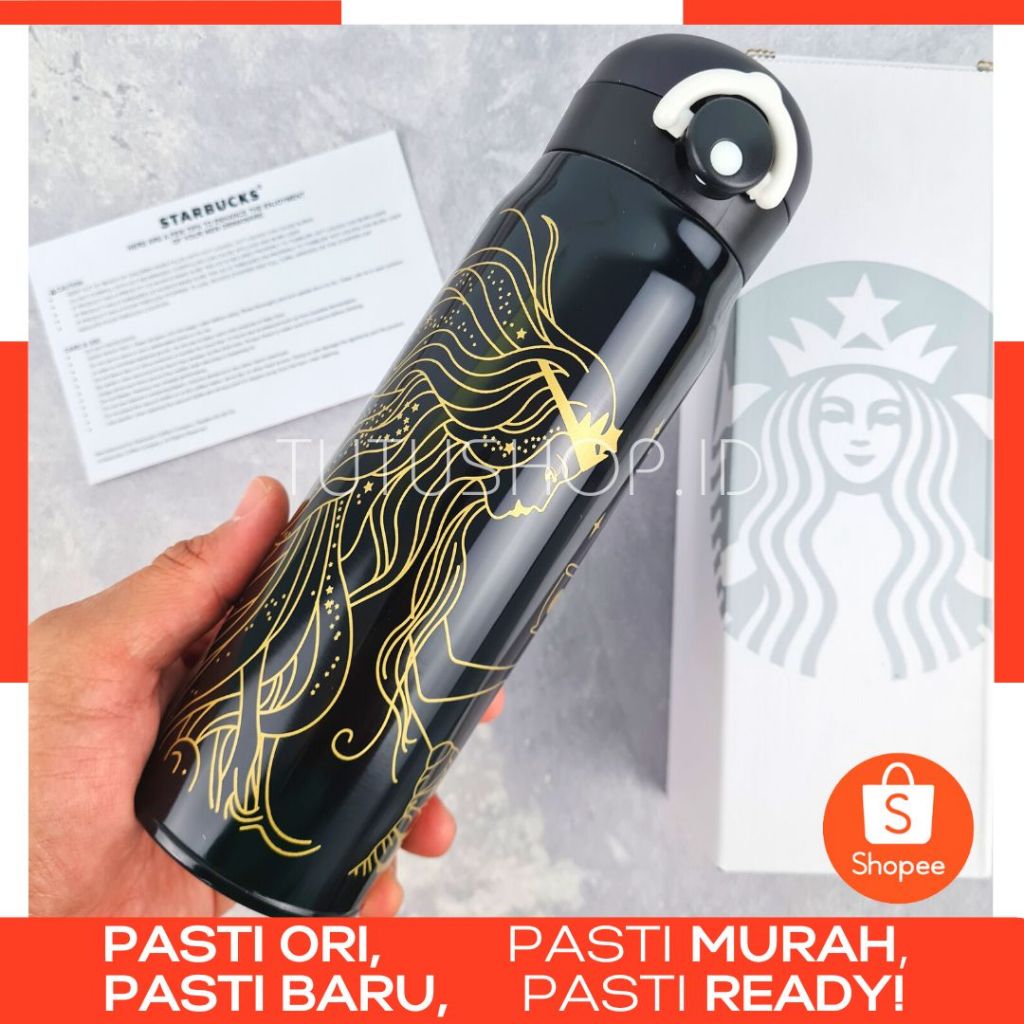 Jual STARBUCKS TUMBLER ORIGINAL Grande Botol Minum Thermos Air Panas ...