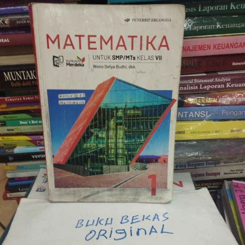 Jual MATEMATIKA untuk SMP kelas 7 Kurikulum Merdeka | Shopee Indonesia