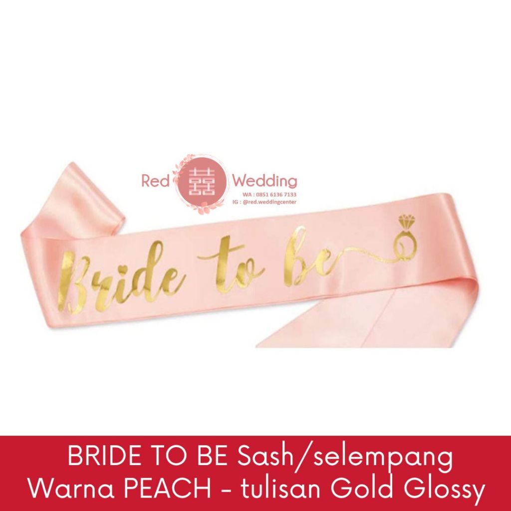 Jual Paket BRIDAL SHOWER 4PCS SET Lengkap Kualitas Premium Bride To Be ...