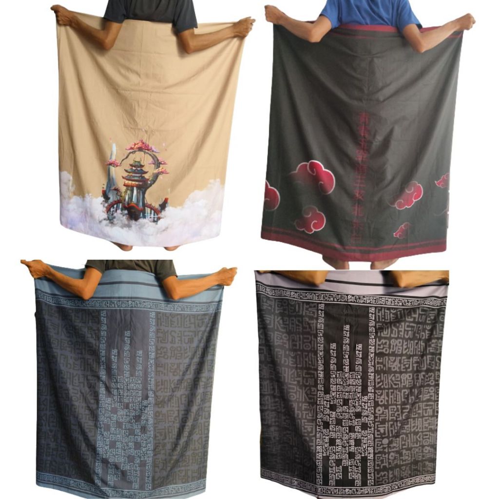 Jual Sarung anime sarung samping Anime | Shopee Indonesia