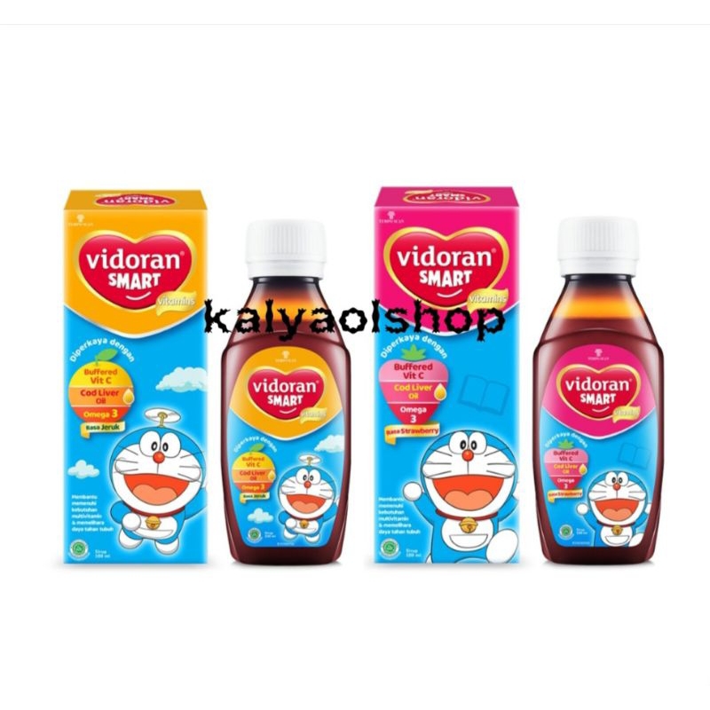 Jual Vidoran Smart Sirup Orange & Strawberry 100 ml | Shopee Indonesia