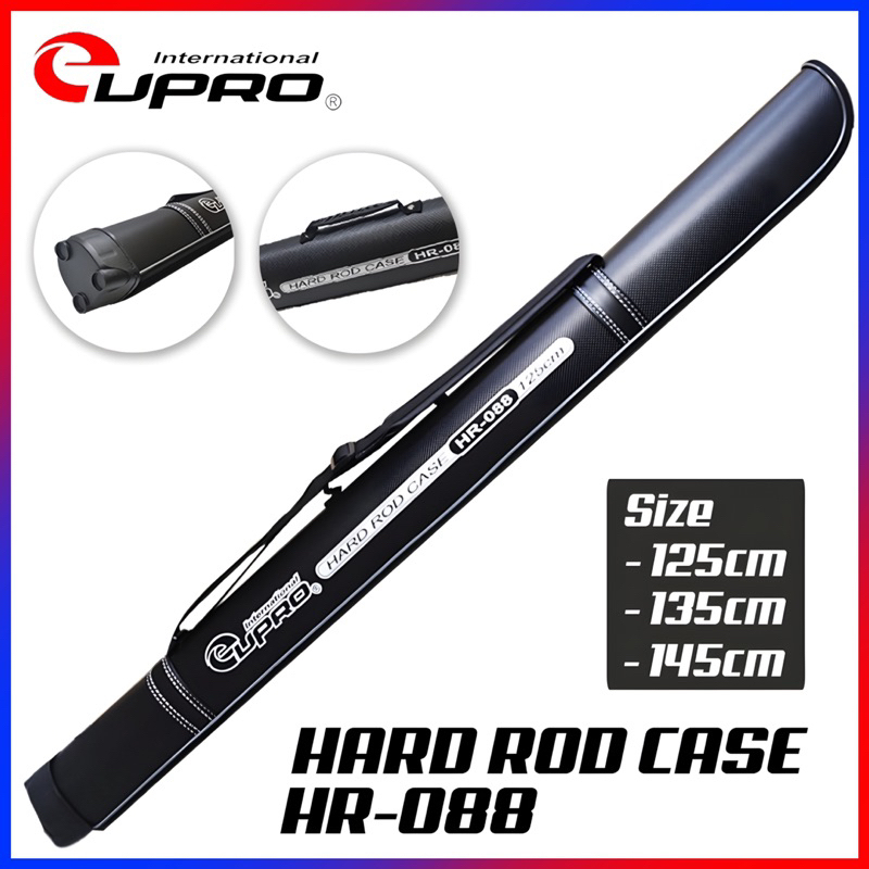 Jual Tas Joran Pancing EUPRO Hard Case HR-088 125cm 135cm 145cm Ekslusif Berkualitas | Shopee ...