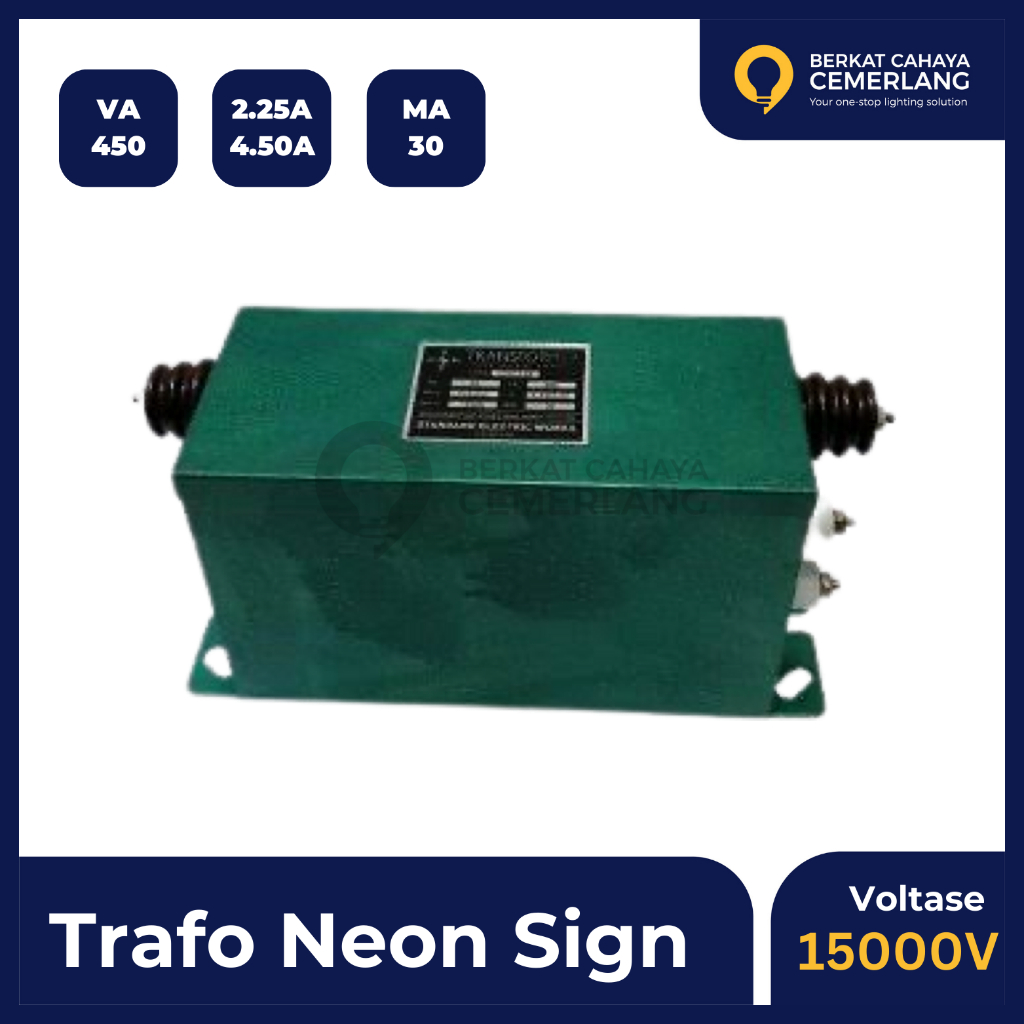 Jual Trafo Neon Sign Tubes Transformer TYPE : T151122 Transformer Neon ...