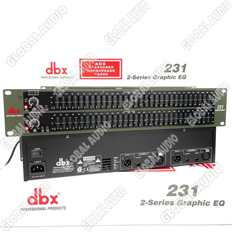 Jual Equaliser Dbx 231 2-Series Graphic EQ Equalizer DBX231 Bagus Murah ( Bisa COD ) | Shopee ...