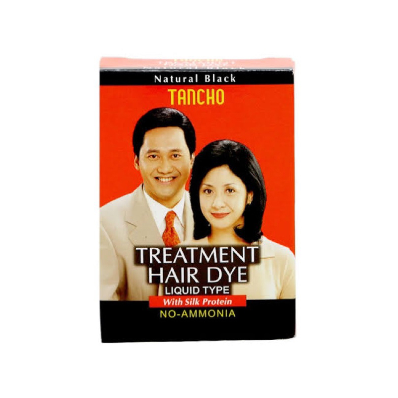 Jual SEMIR RAMBUT / TANCHO TREATMENT HAIR DYE NATURAL BLACK - Menutup ...