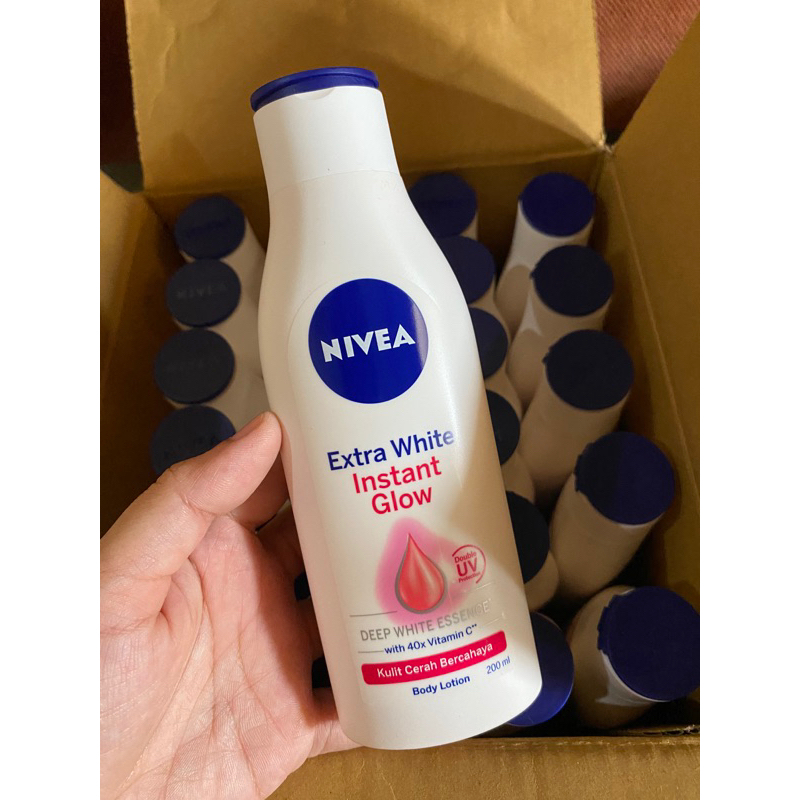 Jual Nivea Extra White Instant Glow 200ml Shopee Indonesia