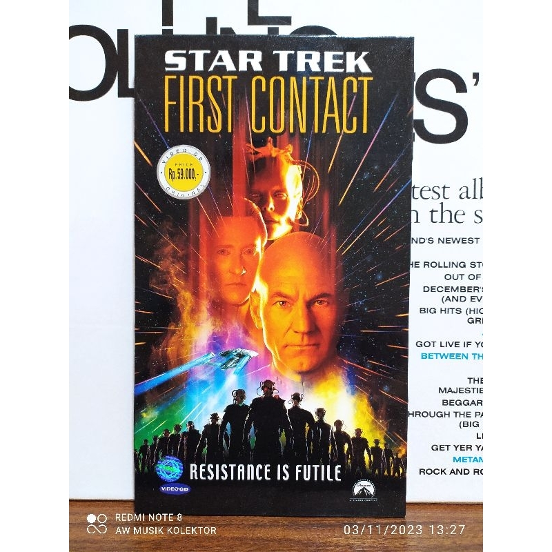 Jual VCD Original : STAR TREK - FIRST CONTACT. | Shopee Indonesia