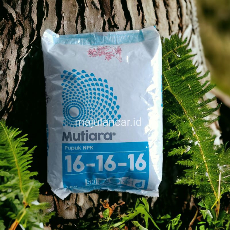 Jual Pupuk NPK Mutiara Meroke 16-16-16 1kg | Shopee Indonesia