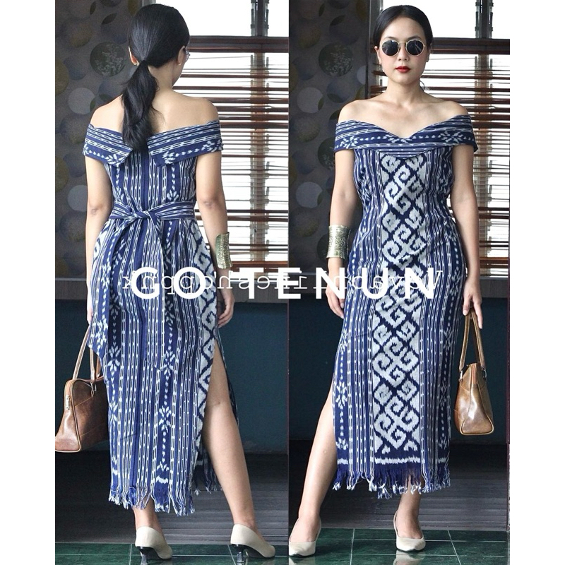 Jual Dress Tenun Motif Toraja | Shopee Indonesia