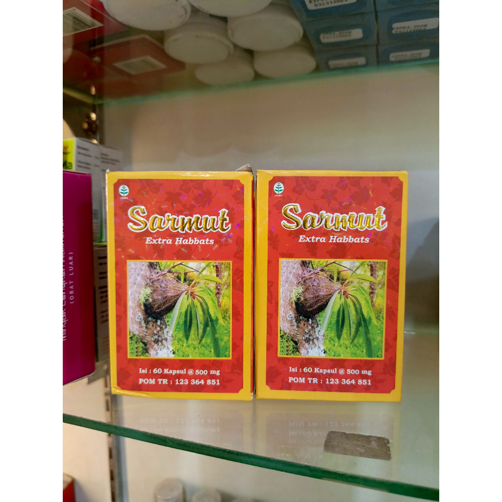 Jual Sarmut Extra Habbats Isi 60 Kapsul | Sarang Semut Plus ...