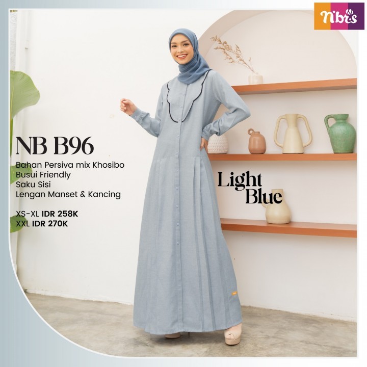 Jual NIBRAS GAMIS SIMPLE NBB96 | Shopee Indonesia