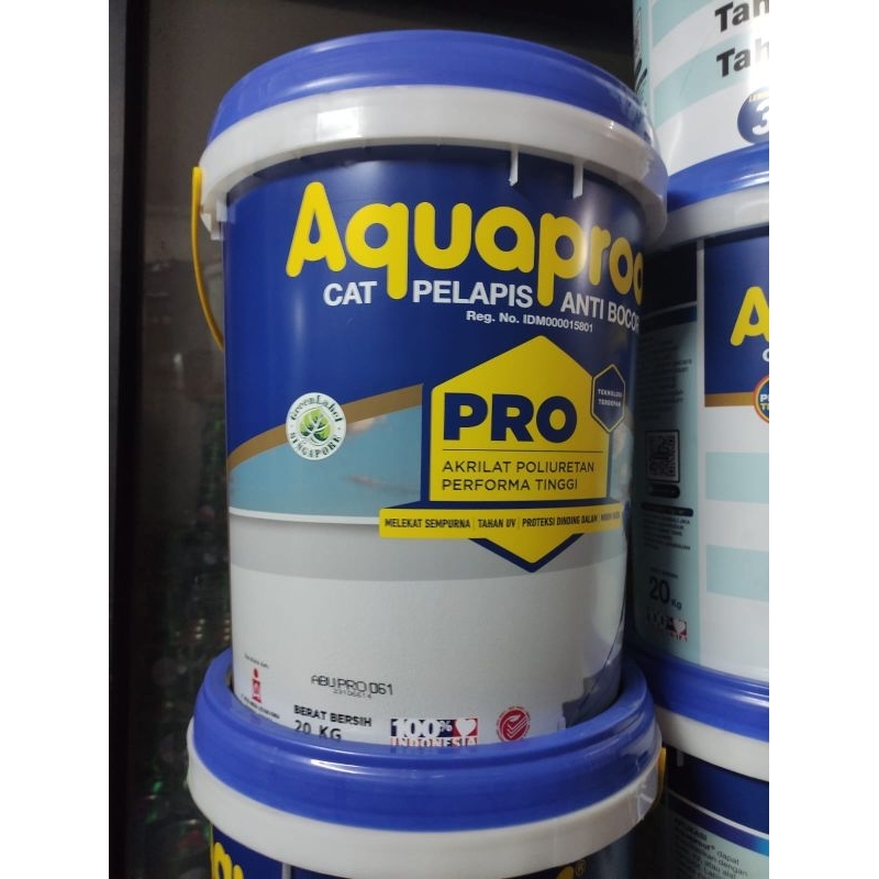 Jual AQUAPROOF PRO PELAPIS ANTI BOCOR / WATERPROOFING / pail pel 20kg ...