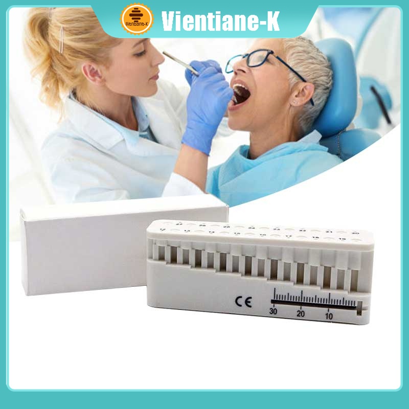 Jual Endo Block / Dental Endo Gauge / Gauge Penggaris Pengukur Jarum ...