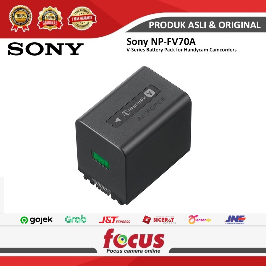 Jual Sony NP-FV70A V-Series Battery Pack for Handycam | Shopee Indonesia