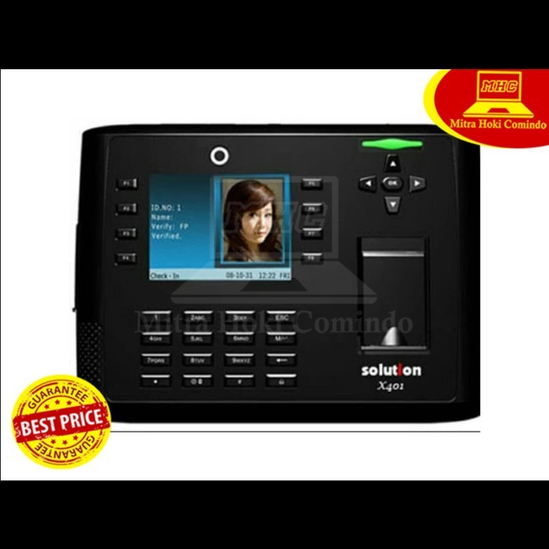 Jual Fingerprint Mesin Absensi Solution X401 Original Murah | Shopee Indonesia