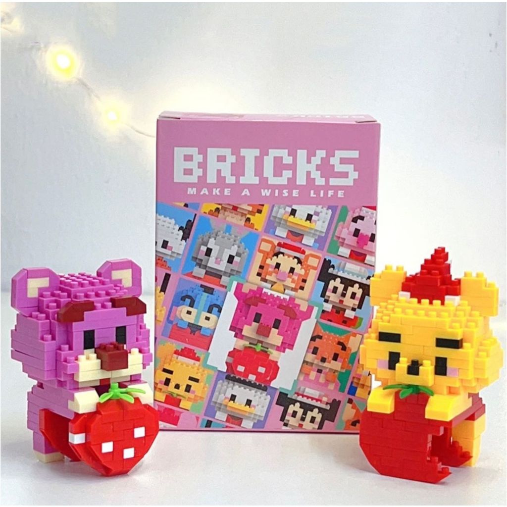 Jual Nano Block Model Edukasi Anak DIY Bricks mini karakter aksesories ...