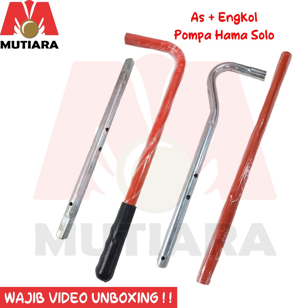 Jual Paket As dan Engkol Handle Model Lurus Bengkok Bawah Pompa hama ...