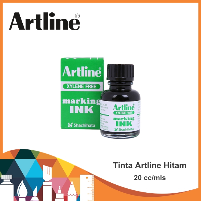 Jual Tinta Artline Hitam 20 cc / Isi Tinta / Isi Tinta Artline | Shopee ...
