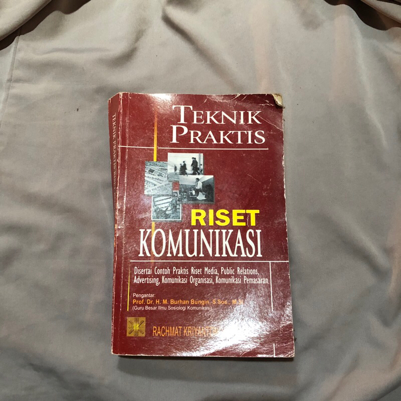 Jual Buku Bekas Teknis Praktis Riset Komunikasi Rachmat Kriyantono | Shopee Indonesia