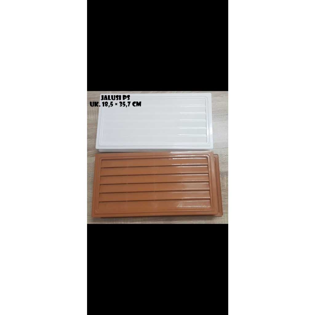 Jual Jalusi/ lubang angin Pintu PVC ukuran 18.5 x 35.7 cm Merk FUSO ...